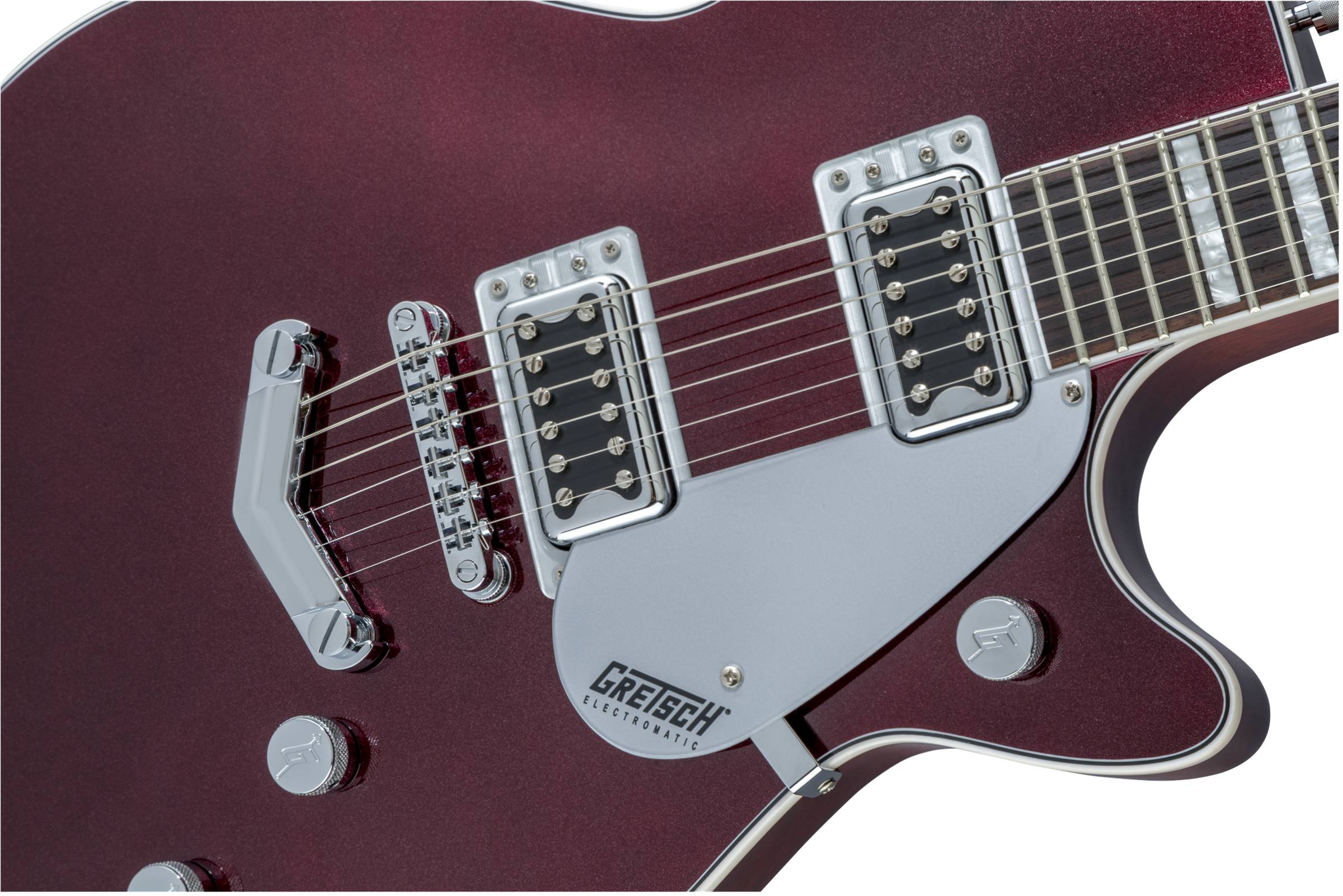 G5220 Electromatic® Jet™ BT Single-Cut with V-Stoptail, Black Walnut Fingerboard, Dark Cherry ...